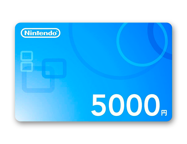 Карта оплаты Nintendo 5000 JPY Japan [Цифровая версия]